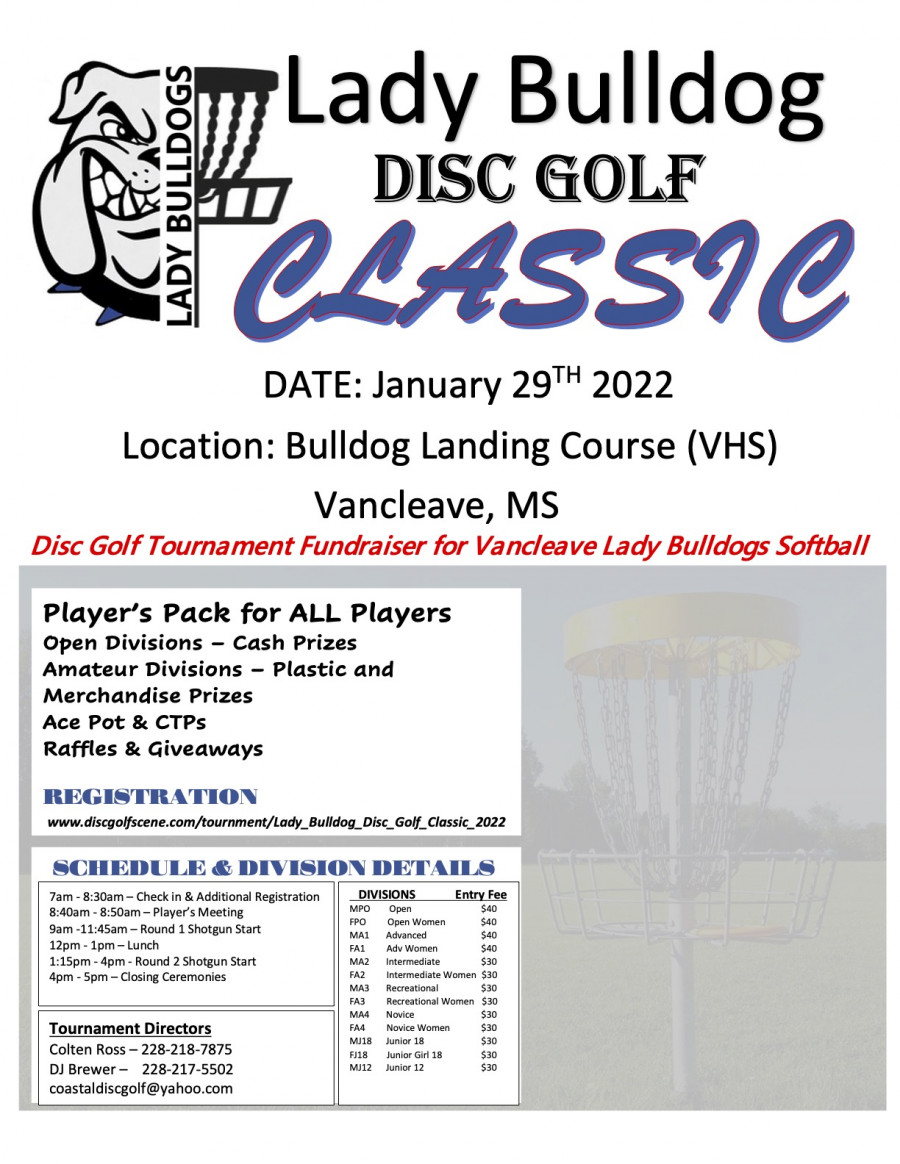 Lady Bulldog Disc Golf Classic (2022, Colten Ross) · Disc Golf Scene