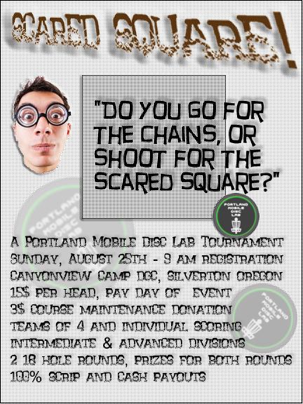 Scared Square! @ Canyonview Camp DGC (2013, Portland Mobile Disc Lab ...