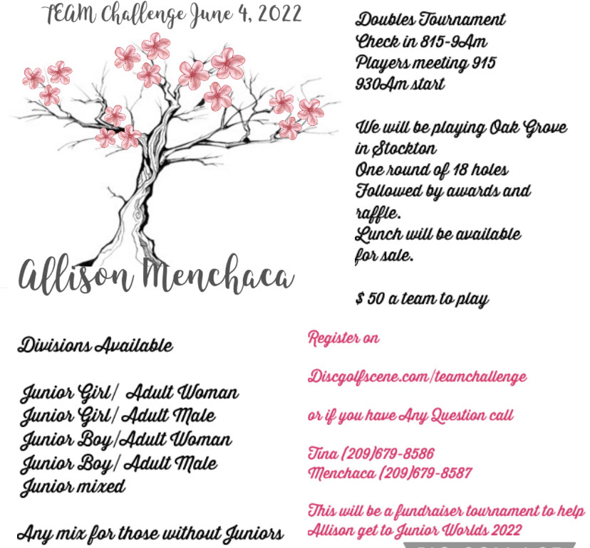 T.E.A.M Challenge BYOP Doubles featuring Juniors (2022, Allison ...