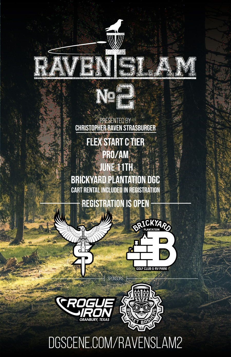 Raven Slam #2 (2022, Christopher Strasburger) · Disc Golf Scene
