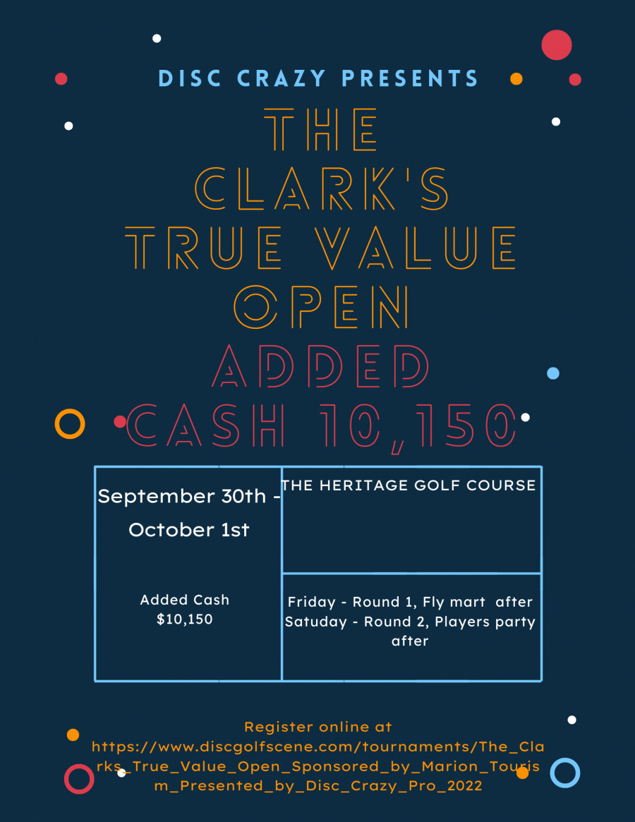 The Clark's True Value Open Sponsored by Marion Tourism Presented by ...