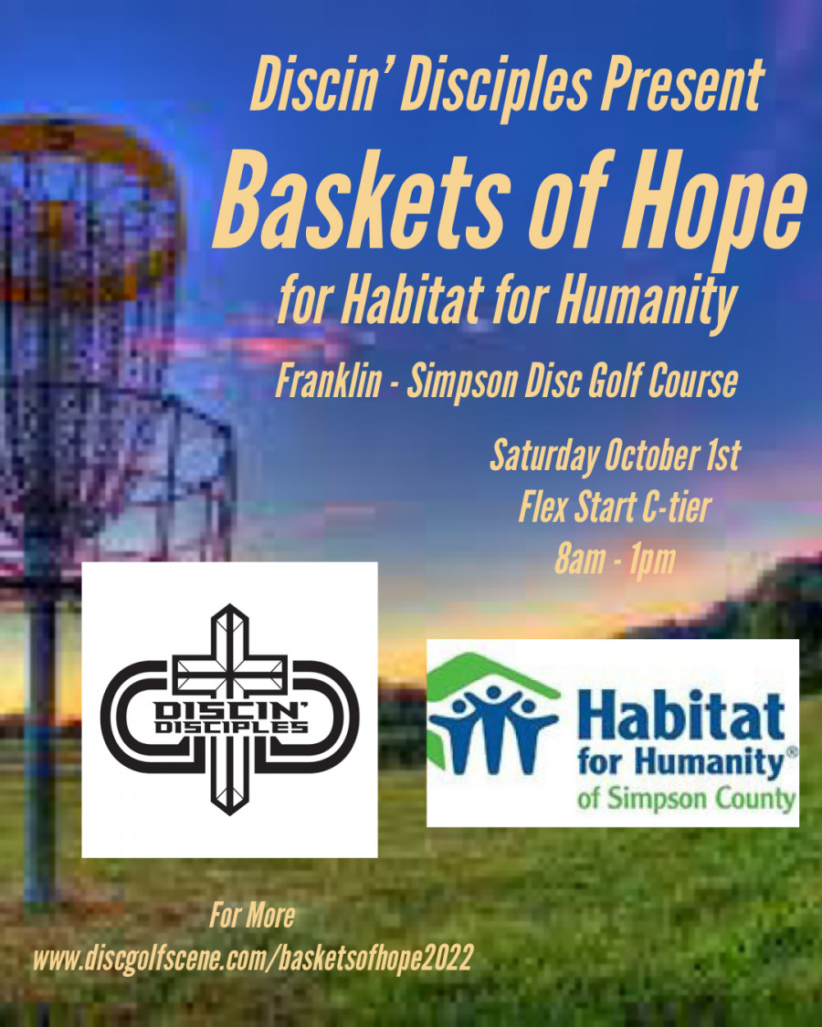 Baskets of Hope presented by Discin’ Disciples (2022, Discin’ Disciples) · Disc Golf Scene