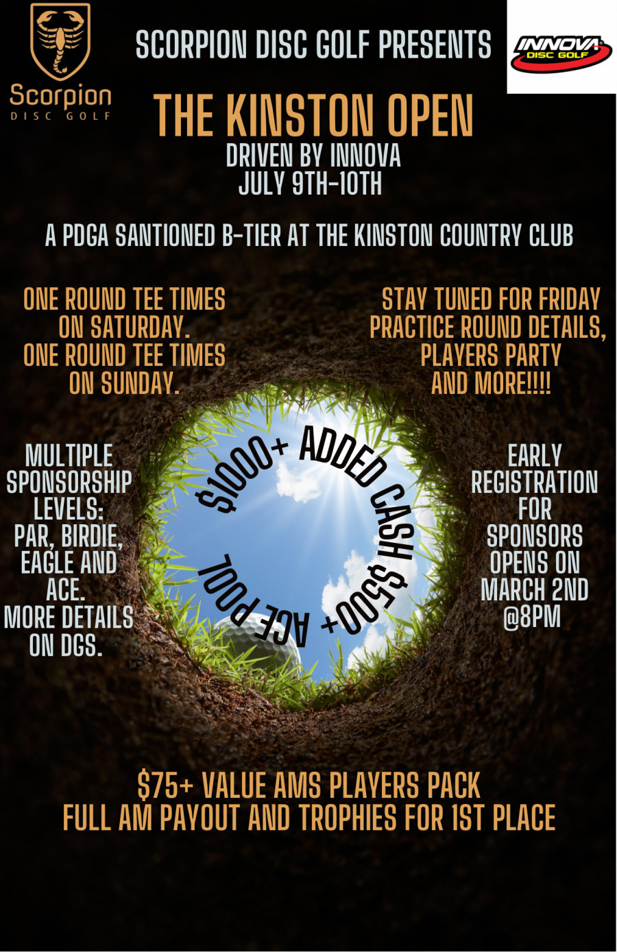 Kinston Open Friday Practice Rounds (2022, Scorpion Disc Golf) · Disc ...