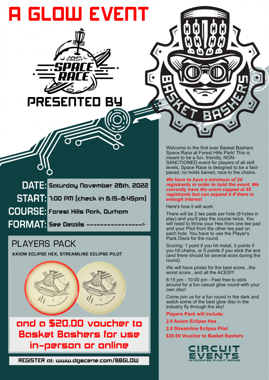 Basket Bashers Presents The Forest Hills Space Race (2022, Basket ...