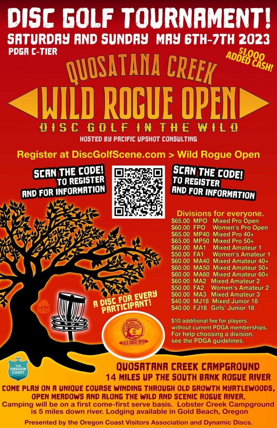 Wild Rogue Open (2023, Pacific Upshot Consulting) · Disc Golf Scene