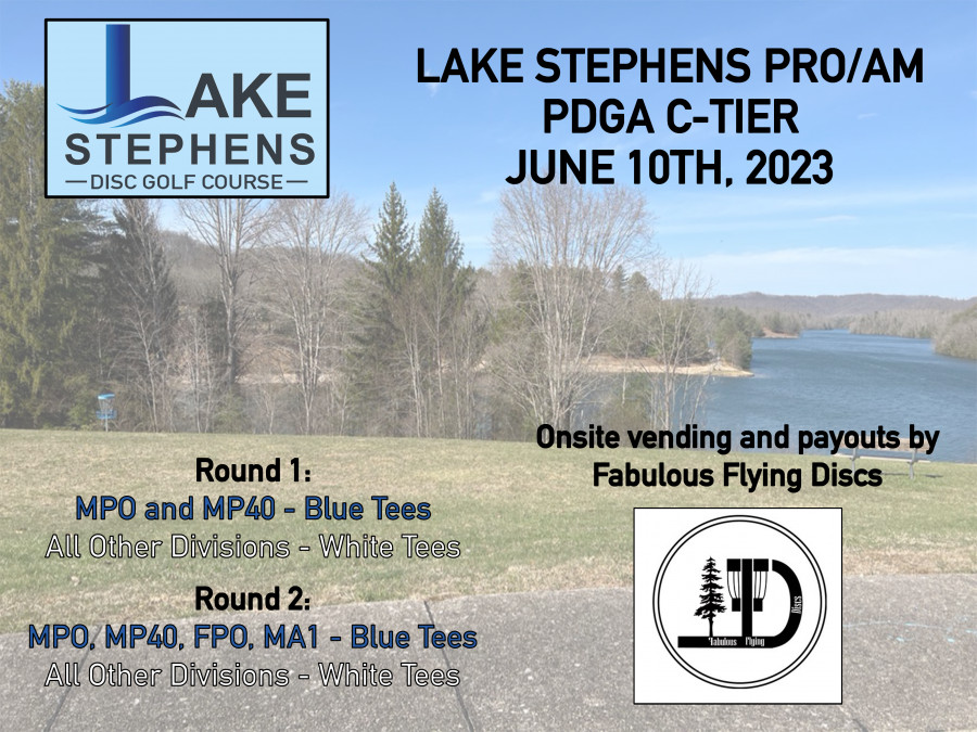 Lake Stephens Pro/Am (2023, Raleigh County Disc Golf Club) · Disc Golf ...