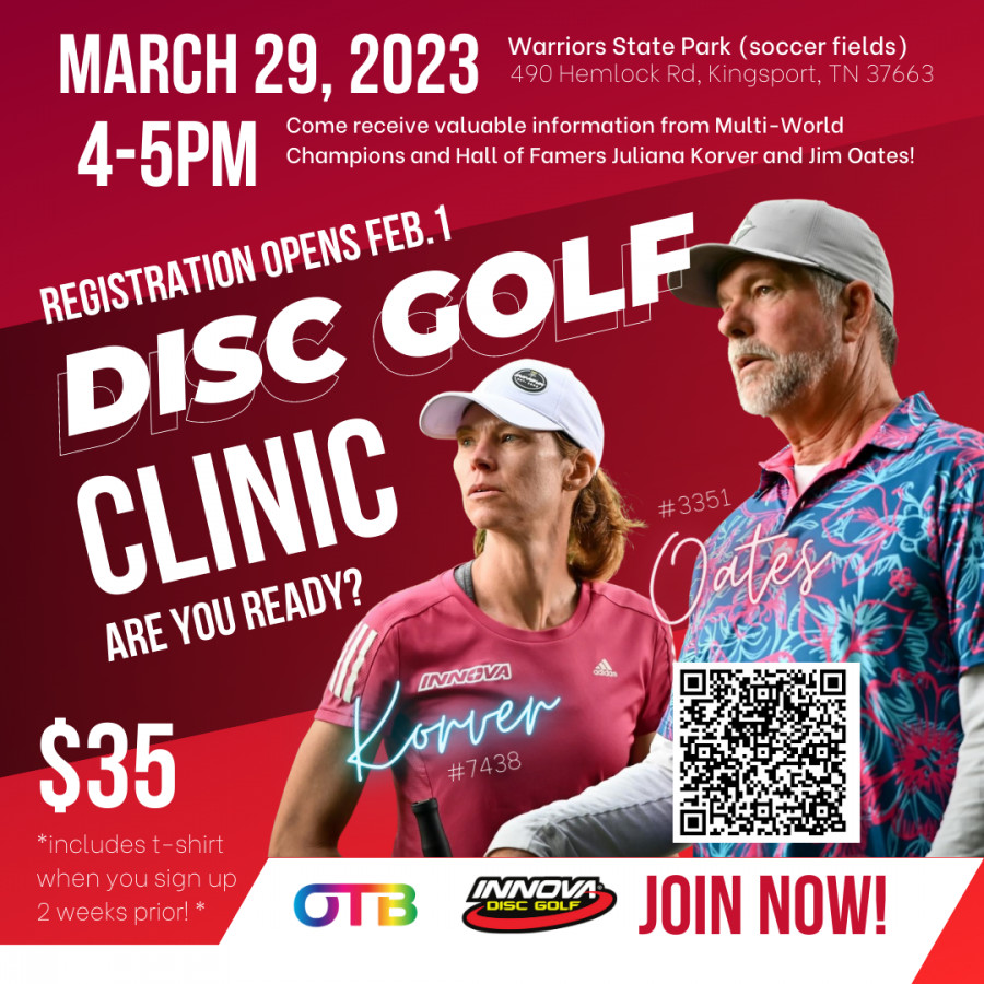 Disc Golf Clinic with Multi world Champions Juliana Korver and Jim ...