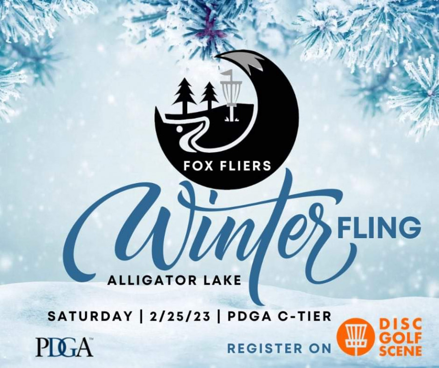 Winter Fling - Alligator Lake (2023, Fox Fliers) · Disc Golf Scene