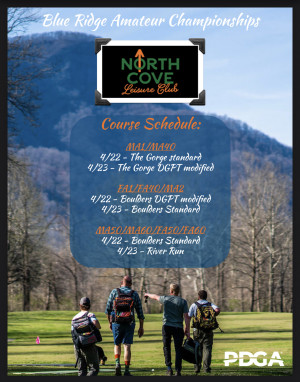Blue Ridge Amateur Championships (2023, North Cove Leisure Club) · Disc ...