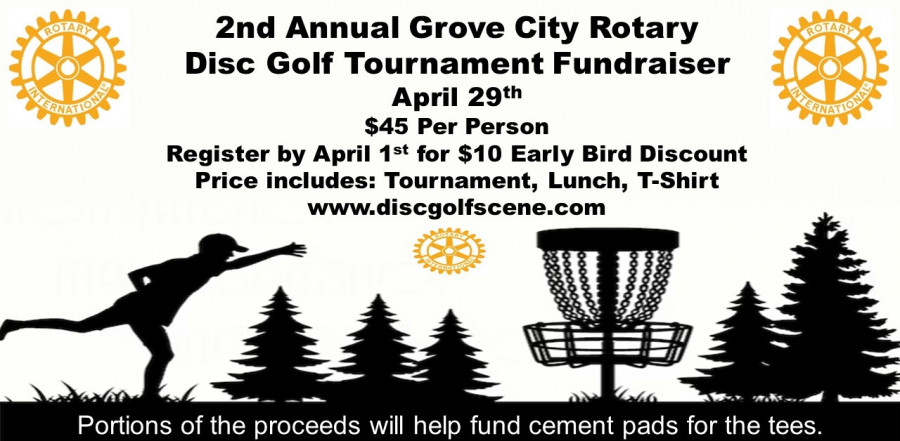 2nd Annual Rotary Disc Golf Tournament Fundraiser (2023, Grove City ...