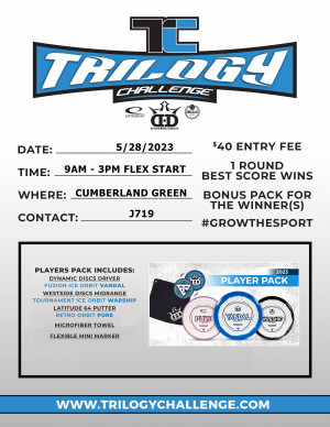Trilogy Challenge at Cumbo (2023, J719) · Disc Golf Scene
