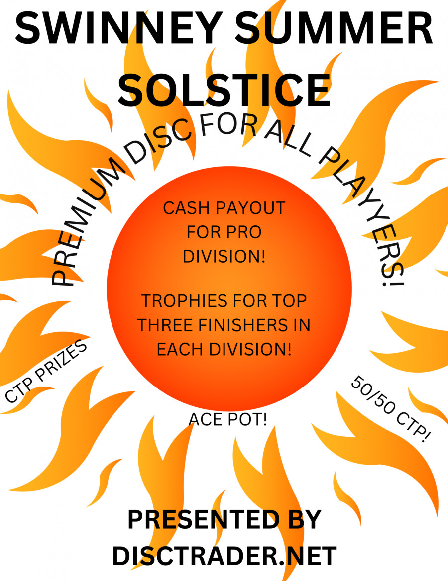 SWINNEY SUMMER SOLSTICE (2023, Disctrader.net) · Disc Golf Scene