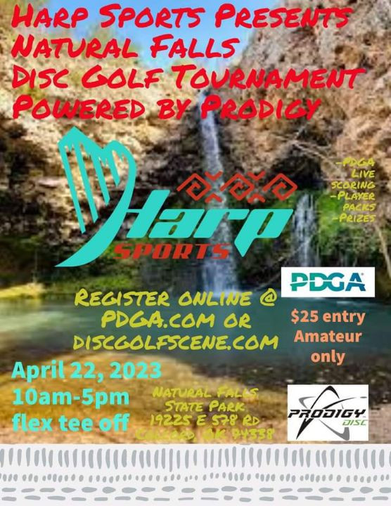 Harp Sports Presents: Natural Falls State Park Disc Golf Tournament ...