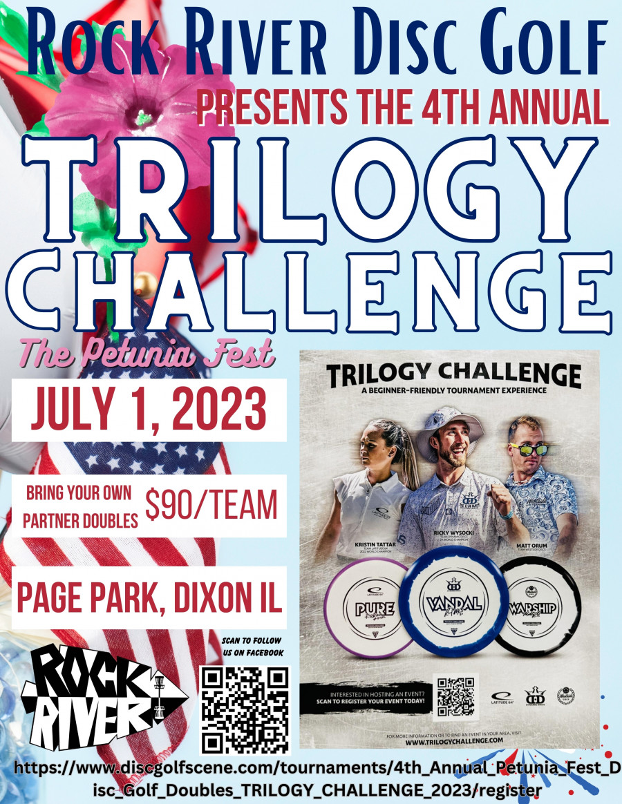 4th Annual Petunia Fest Disc Golf Doubles TRILOGY CHALLENGE 2023 (2023 ...