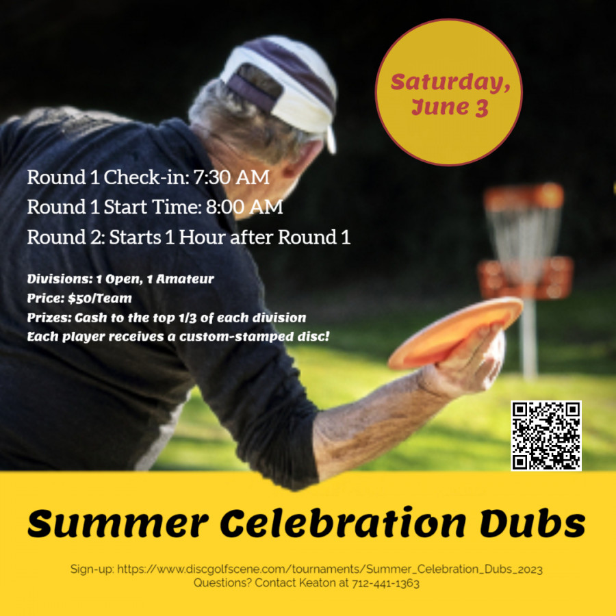 Summer Celebration Dubs (2023, Keaton Hoogendoorn) · Disc Golf Scene