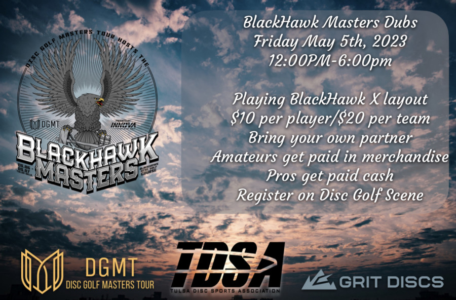 BlackHawk Masters Dubs (2023, Grit Discs) · Disc Golf Scene