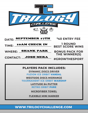 Shank Park Trilogy Challenge (2023, MeraManiaDG) · Disc Golf Scene