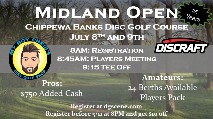 The Midland Open MDGO Gold Event powered by Discraft Day 2 (MPO, MP40 ...