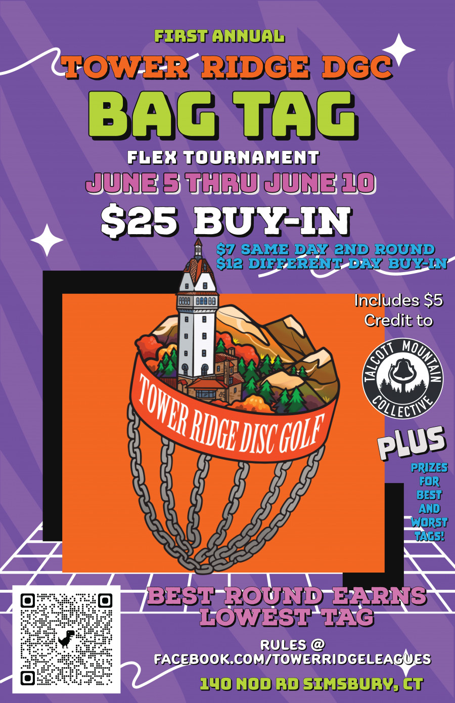 Tower Ridge Bag Tag Flex Tournament (2023, Tower Ridge Leagues) · Disc ...