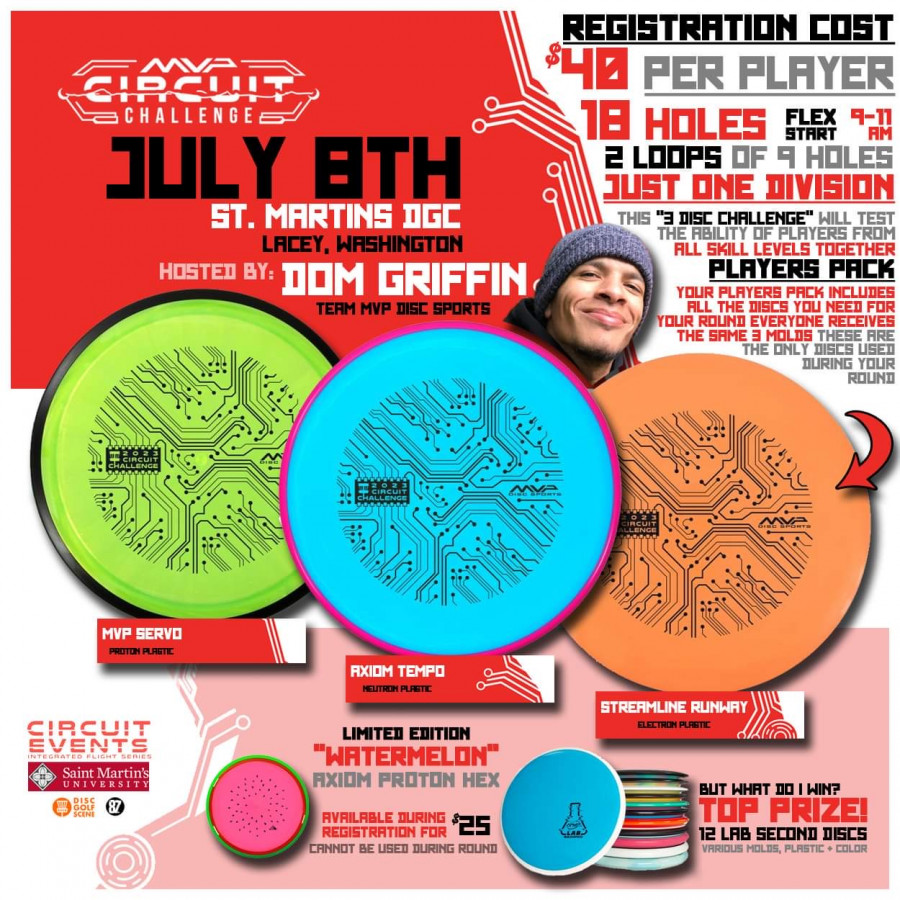 MVP Circuit Challenge at St Martin’s (2023, Dom Griffin) · Disc Golf Scene