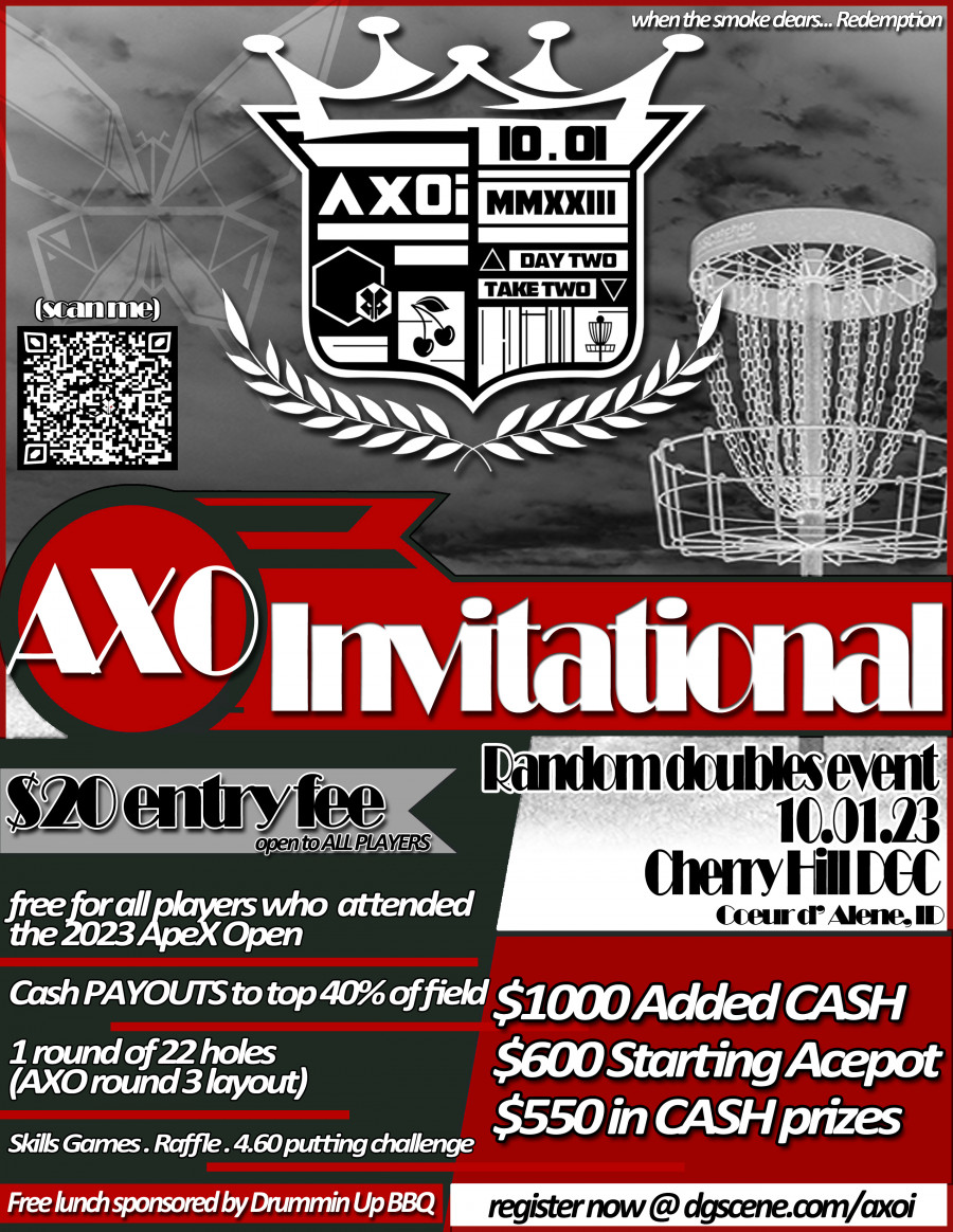 AXO Invitational (2023, ApeX Disc Golf) · Disc Golf Scene
