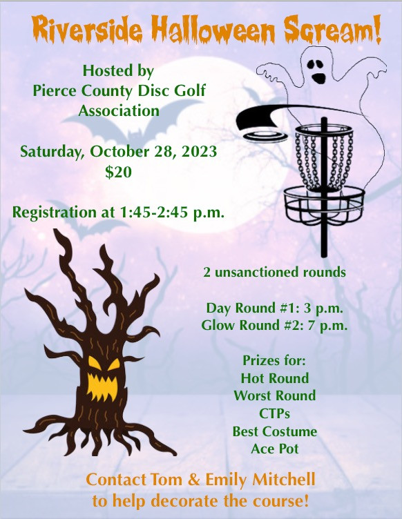 Halloween Scream (2023, PCDGA) · Disc Golf Scene