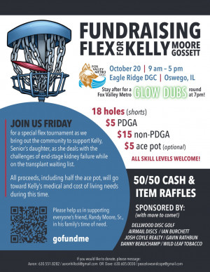 Fundraising flex for Kelly Moore Gossett (2023, Fox Valley Metro ...