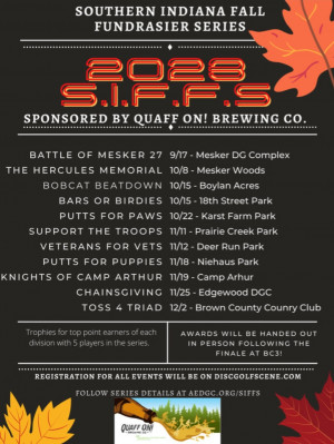 SIFFS #9 - Knights of Camp Arthur (2023, Knox County Disc Golf Club ...