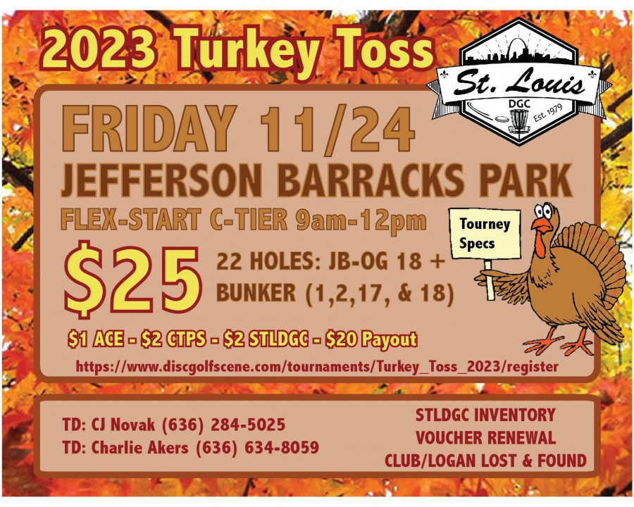 Turkey Toss (2023, STLDGC / St. Louis Disc Golf Club) · Disc Golf Scene