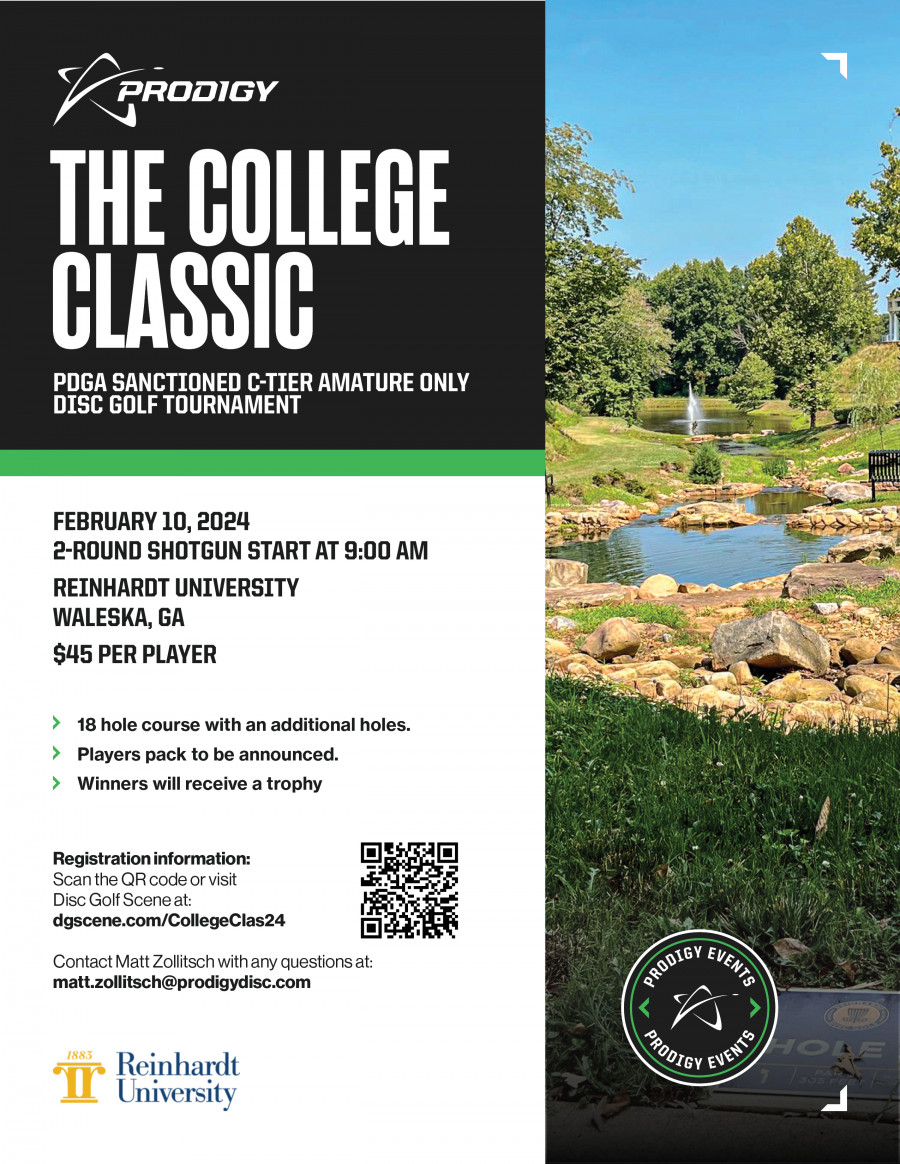 Prodigy Presents The College Classic (2024, Prodigy Disc, Inc.) · Disc ...