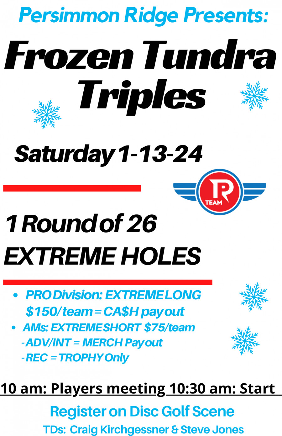 Persimmon Ridge Frozen Tundra Triples (2024, Persimmon Ridge Resort ...