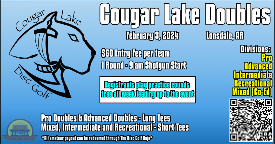 Cougar Lake Doubles (2024, The Disc Golf Dojo) · Disc Golf Scene