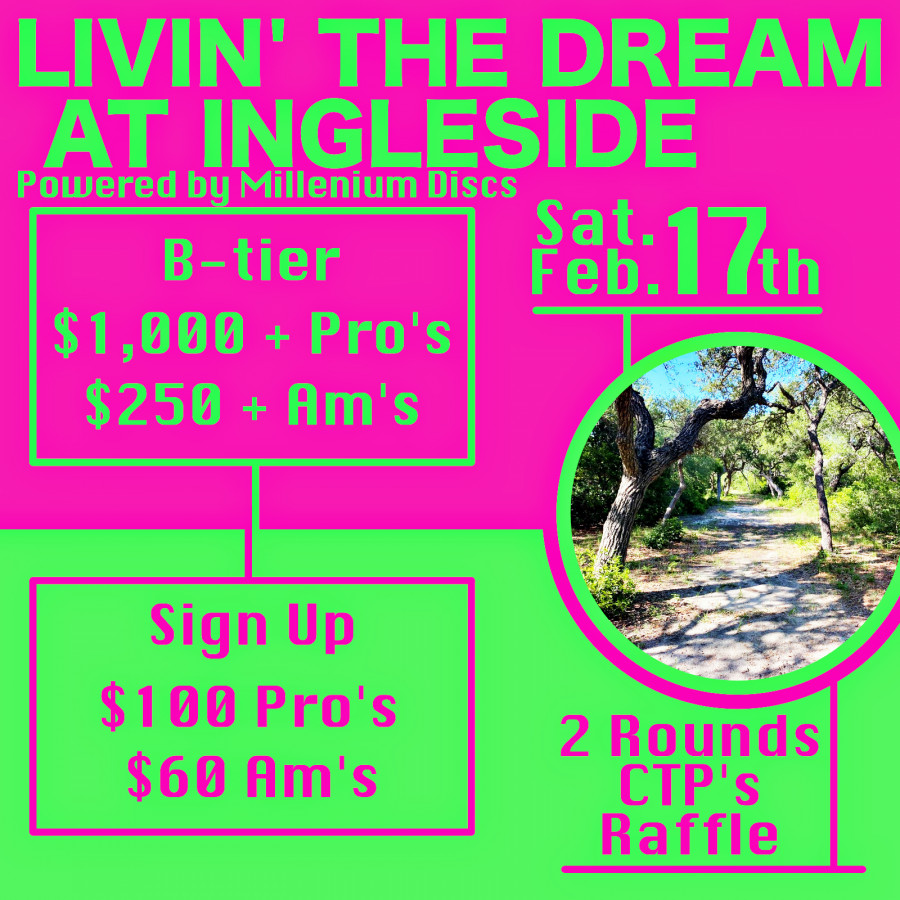 Livin' the Dream at Ingleside Powered by Millennium Discs (2024, Dream ...