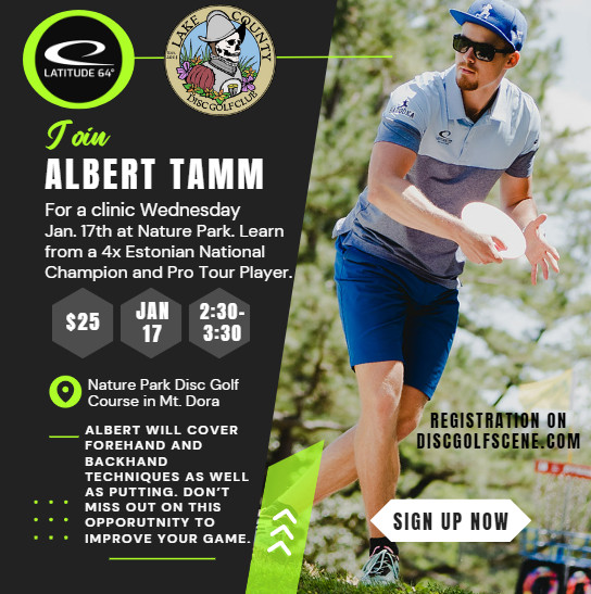Clinic with Albert Tamm at Nature Park (2024, The Lake County Disc Golf ...