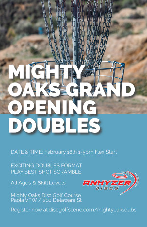 Anhyzer Discs: Doubles at Mighty Oaks Grand Opening (2024, Anhyzer ...