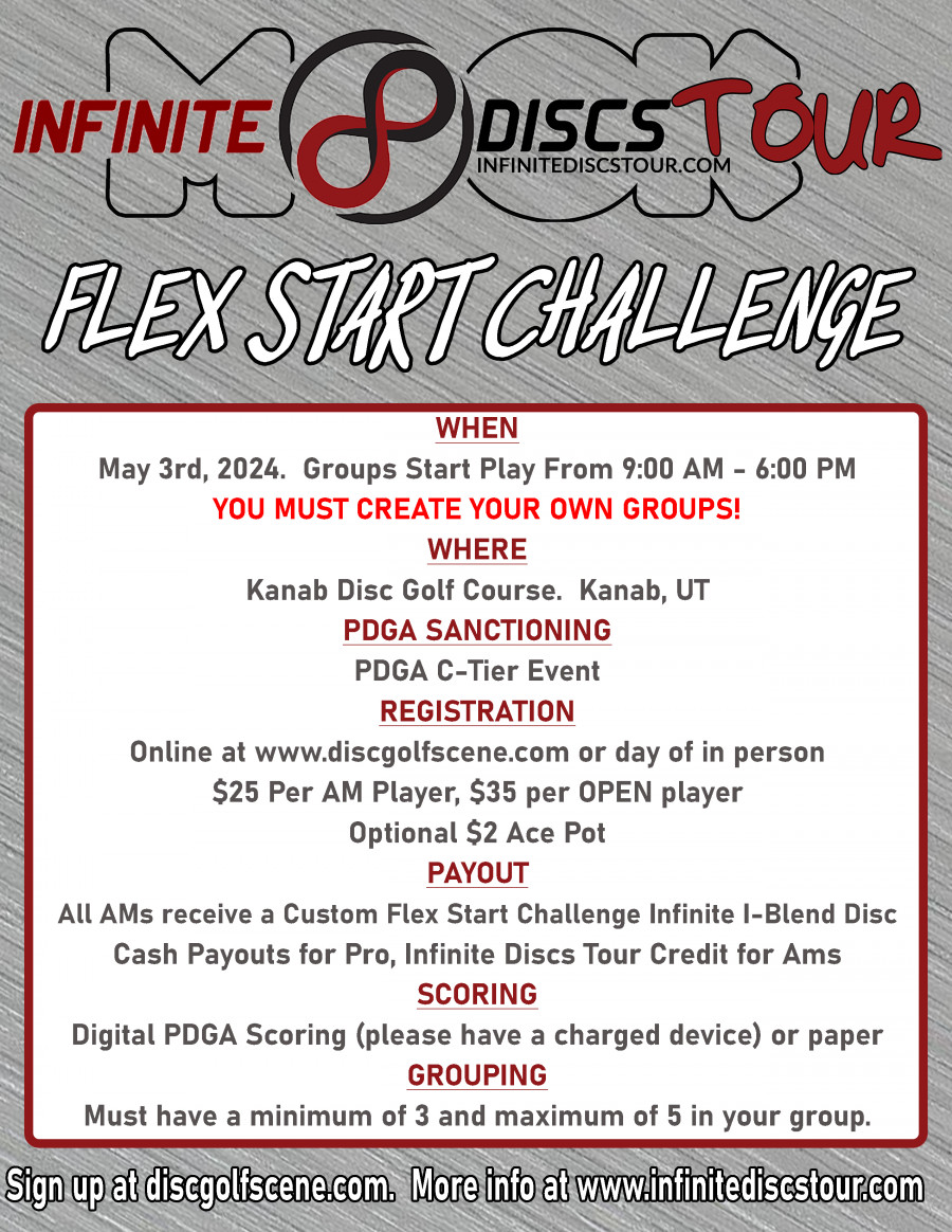 Infinite Discs Tour Flex Start Challenge at Kanab (2024, Infinite Discs ...