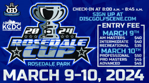 Rosedale Cup 2024 Pro Sunday Presented By Dynamic Discs Kansas City and ...