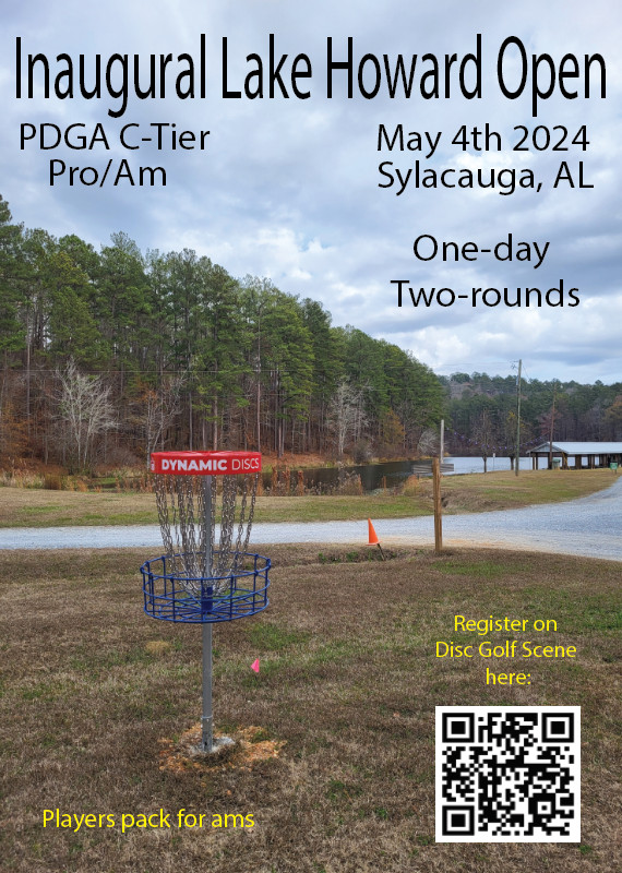 Inaugural Lake Howard Open (2024, Sylacauga Disc Golf) · Disc Golf Scene