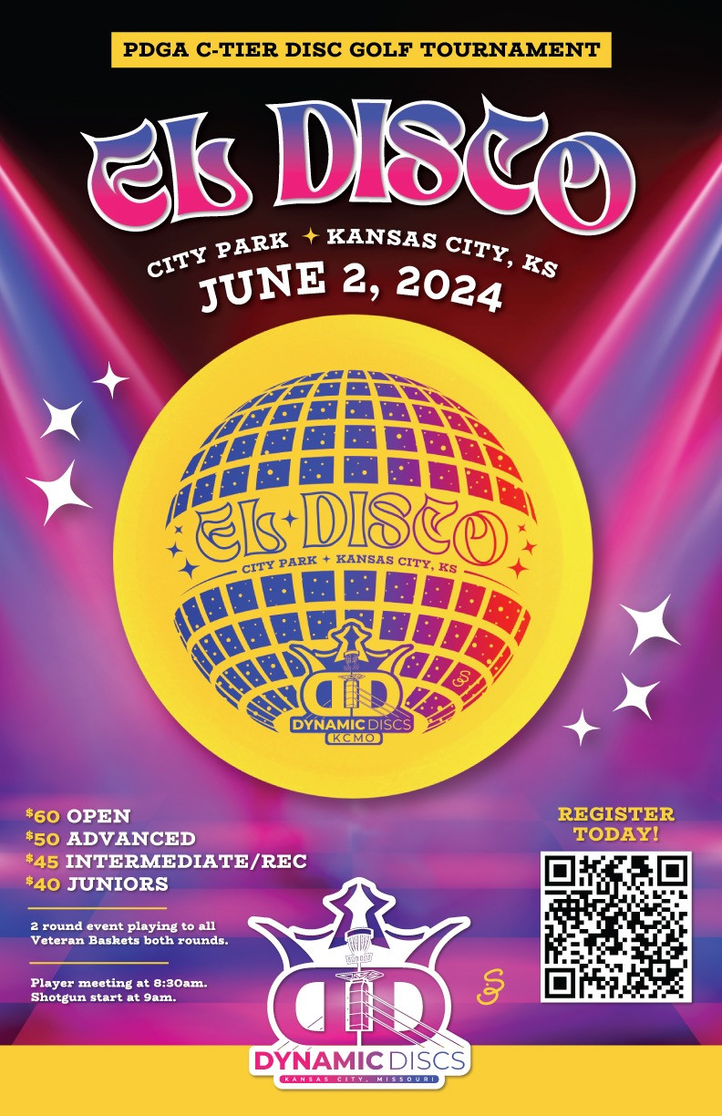 DD KCMO City Park El Disco (2024, Dynamic Discs KCMO) · Disc Golf Scene