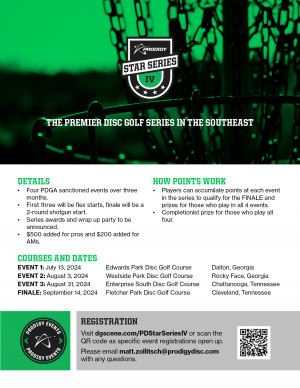 Prodigy Star Series IV - #1 Edwards Park (2024, Prodigy Disc, Inc ...