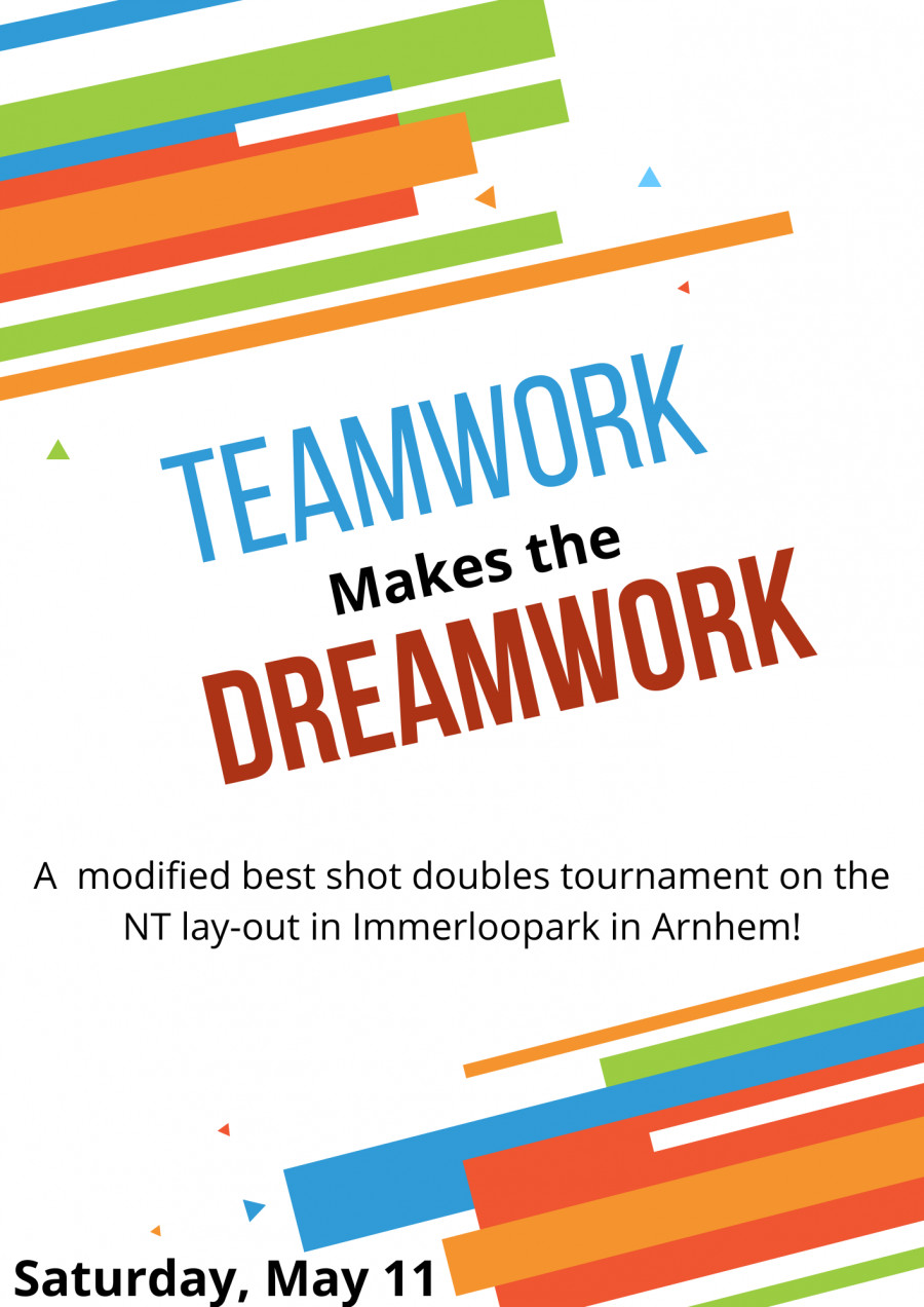 Teamwork makes the dreamwork doubles open (2024, Bear Disc Golf) · Disc ...