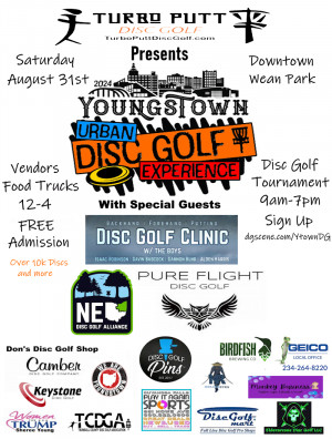Youngstown Urban Disc Golf Experience (2024, Turbo Putt Disc Golf ...