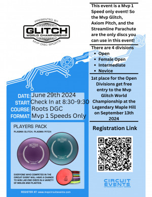 MVP Glitch World Championship Qualifiers at RootsDGC (2024, David Aun ...