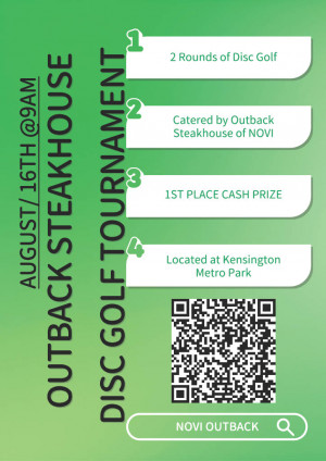 First annual Outback steakhouse tournament (2024, Outback steakhouse ...