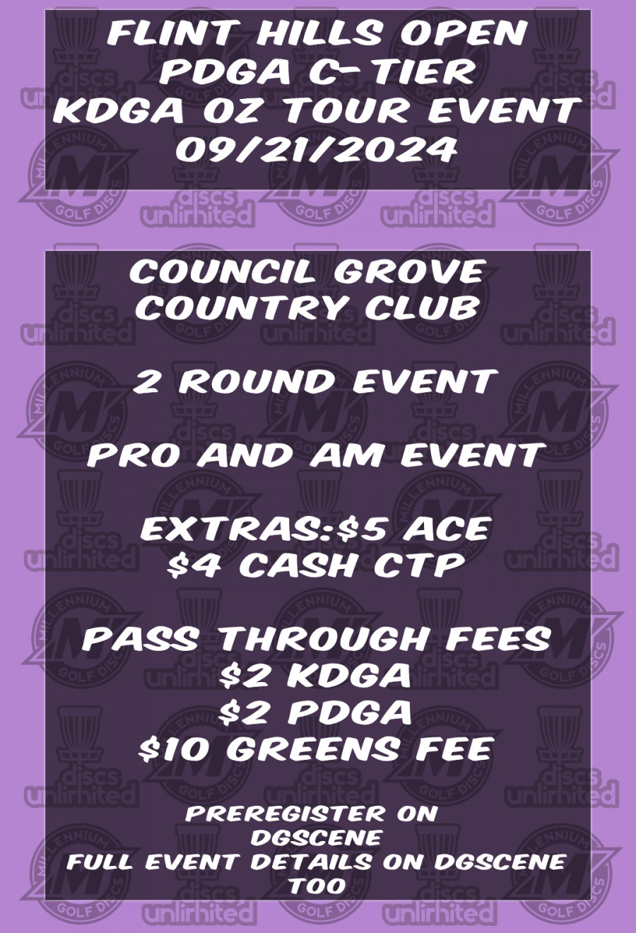 2024 Flint Hills Open Powered By Millennium Golf Discs (2024, Smith ...