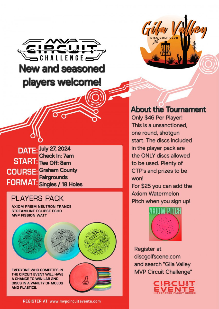 Gila Valley MVP Circuit Challenge 2024 (2024, Gila Valley Disc Golf ...