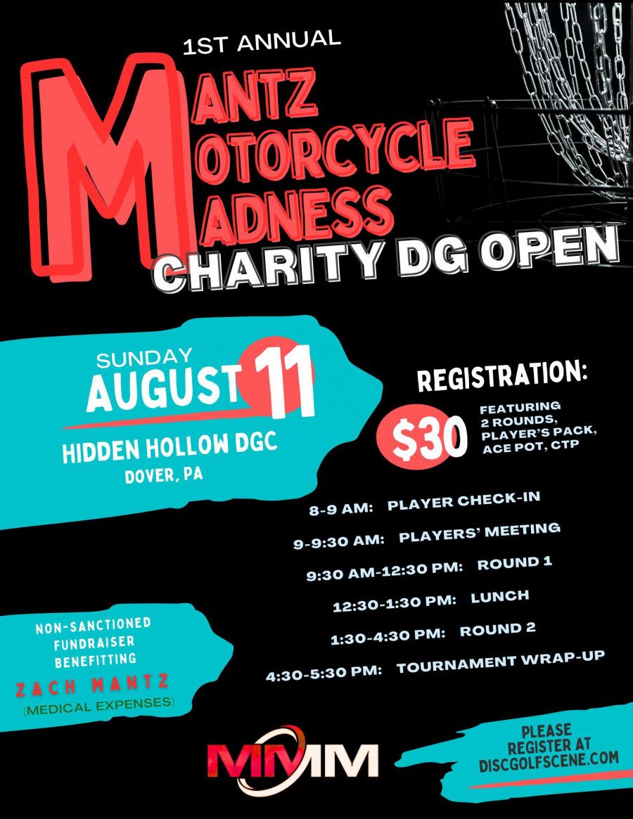 Mantz Motorcycle Madness (2024, Bret Fitzpatrick) · Disc Golf Scene