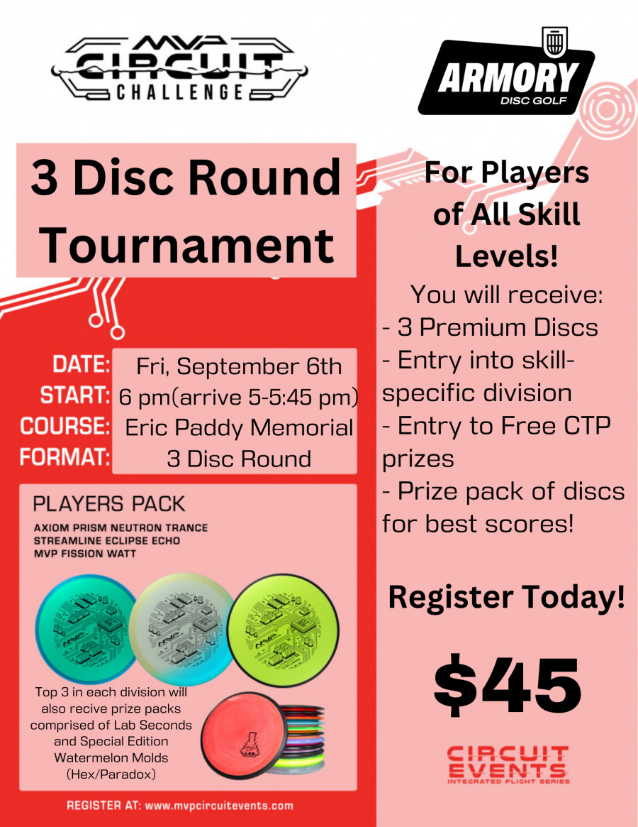 Armory Disc Golf MVP Circuit Challenge - Houston (2024, Armory Disc ...