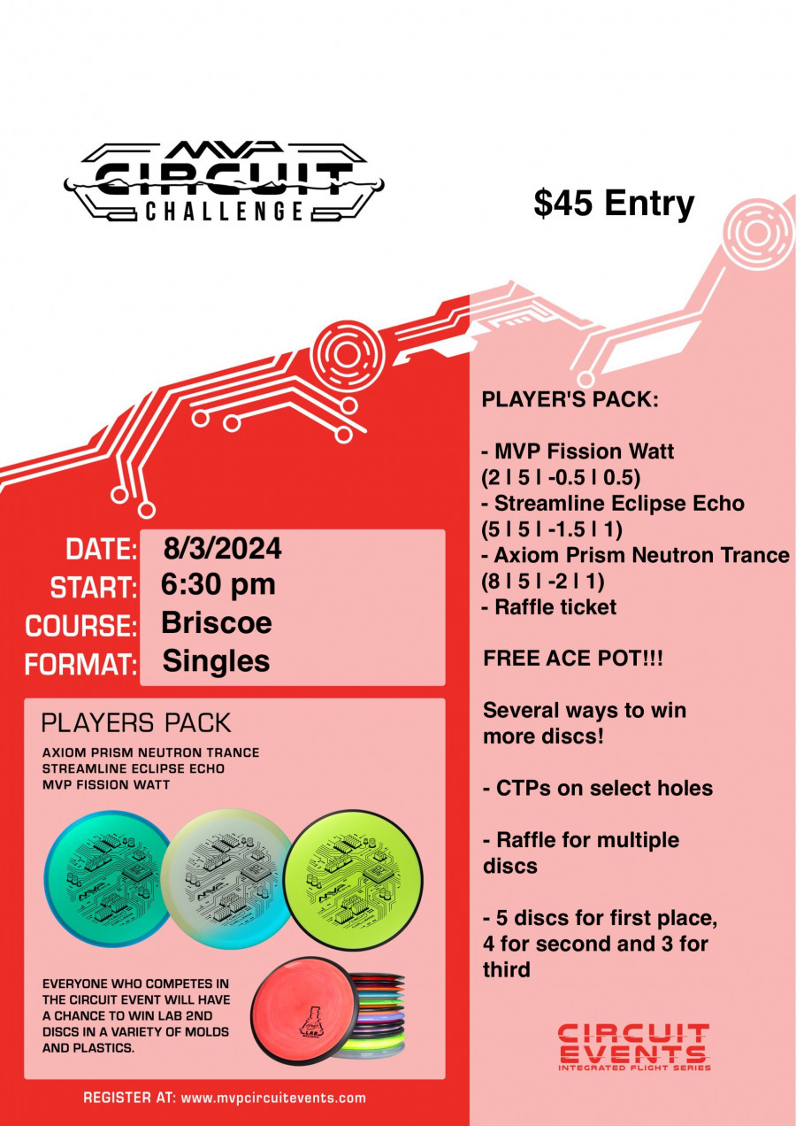 MVP Circuit Challenge by Astro Discs TX (2024, Astro Discs TX) · Disc ...