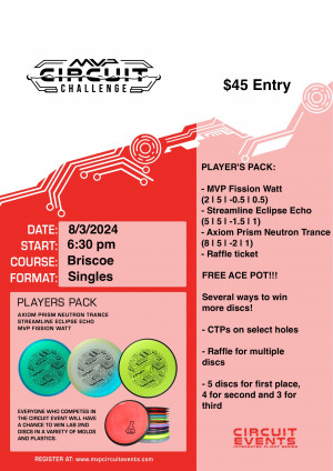 MVP Circuit Challenge by Astro Discs TX (2024, Astro Discs TX) · Disc ...
